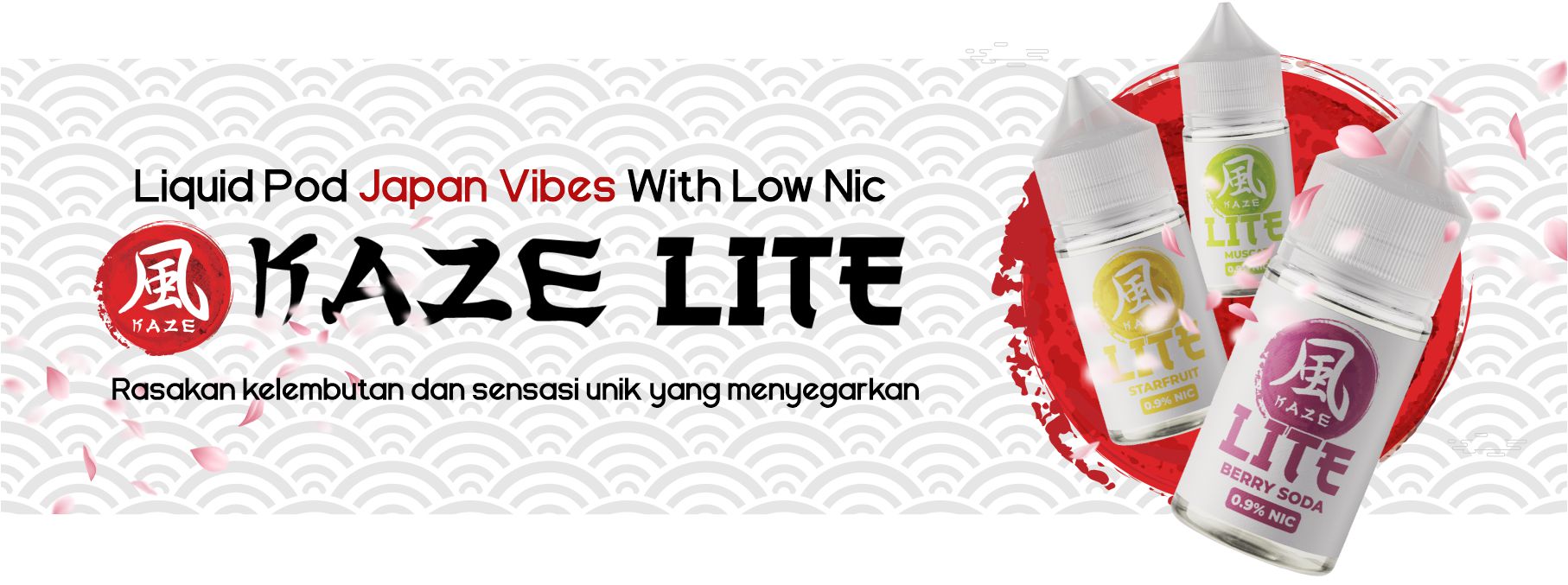 Launching Kaze Lite: Liquid Vape Rendah Nikotin dengan Sensasi Buah ...